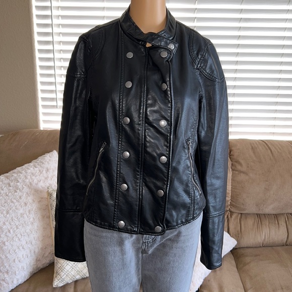 We The Free | Jackets & Coats | Like New We The Free Vegan Leather ...